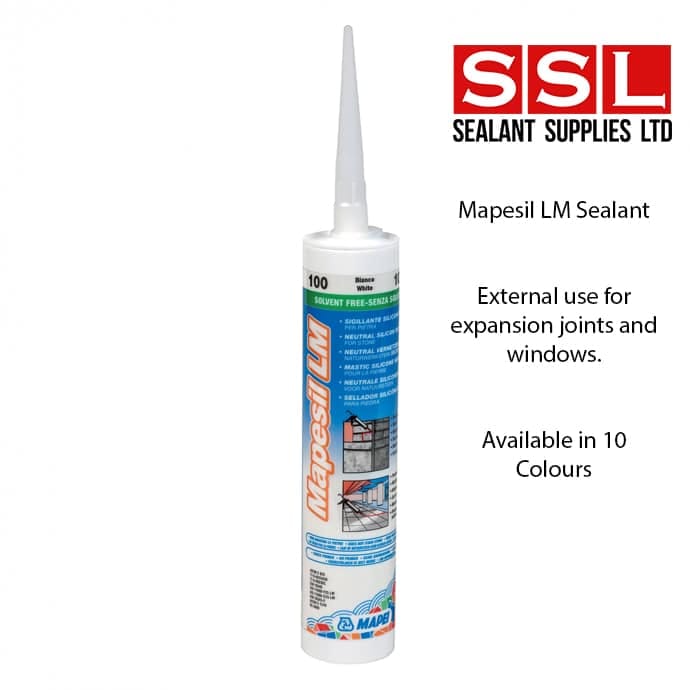 Mapesil LM External Silicone Sealant - Sealant Supplies Ltd