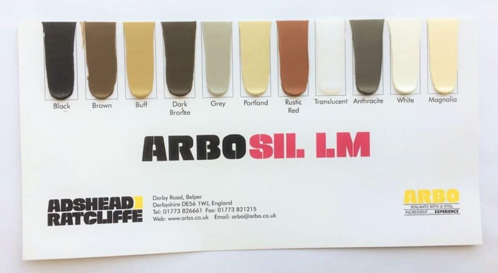 Arbo Arbosil LM External Sealant 380ml - Sealant Supplies Ltd